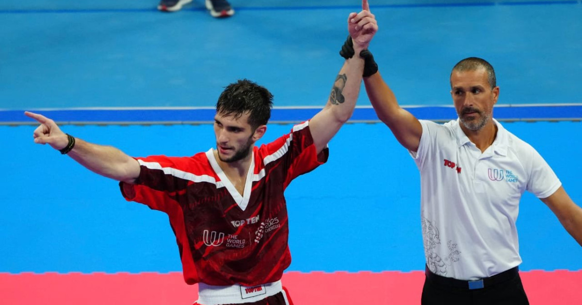 World Games 2025: Χρυσός ο Δημήτρης Οικονόμου στο kickboxing