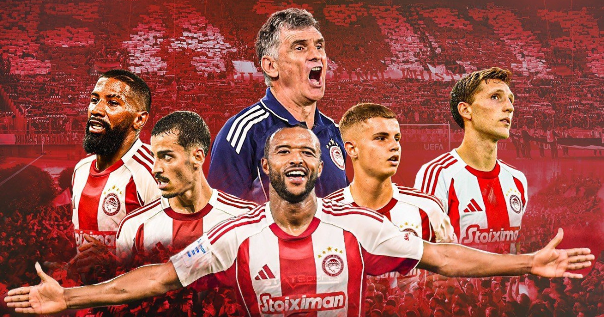 Αυτοί είναι οι αντίπαλοι του Ολυμπιακού στη League Phase του Champions ...