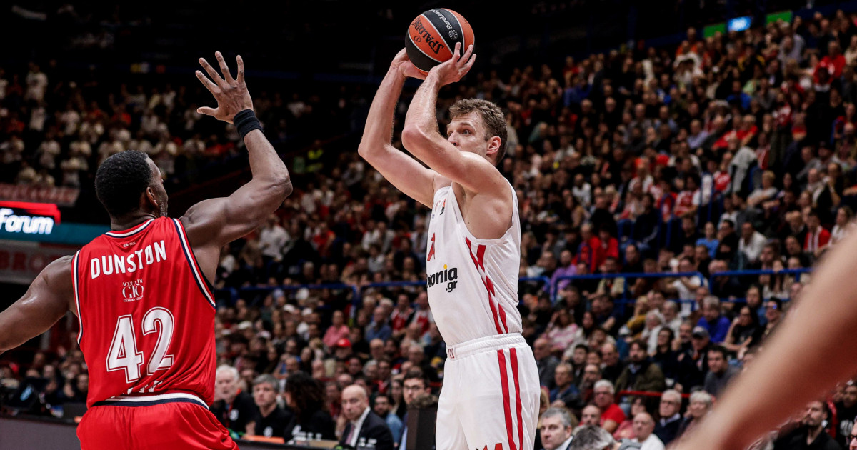 Μιλάνο - Ολυμπιακός 88-87 : Ο Βεζένκοφ βρήκε σίδερο στο κρίσιμο σουτ ...